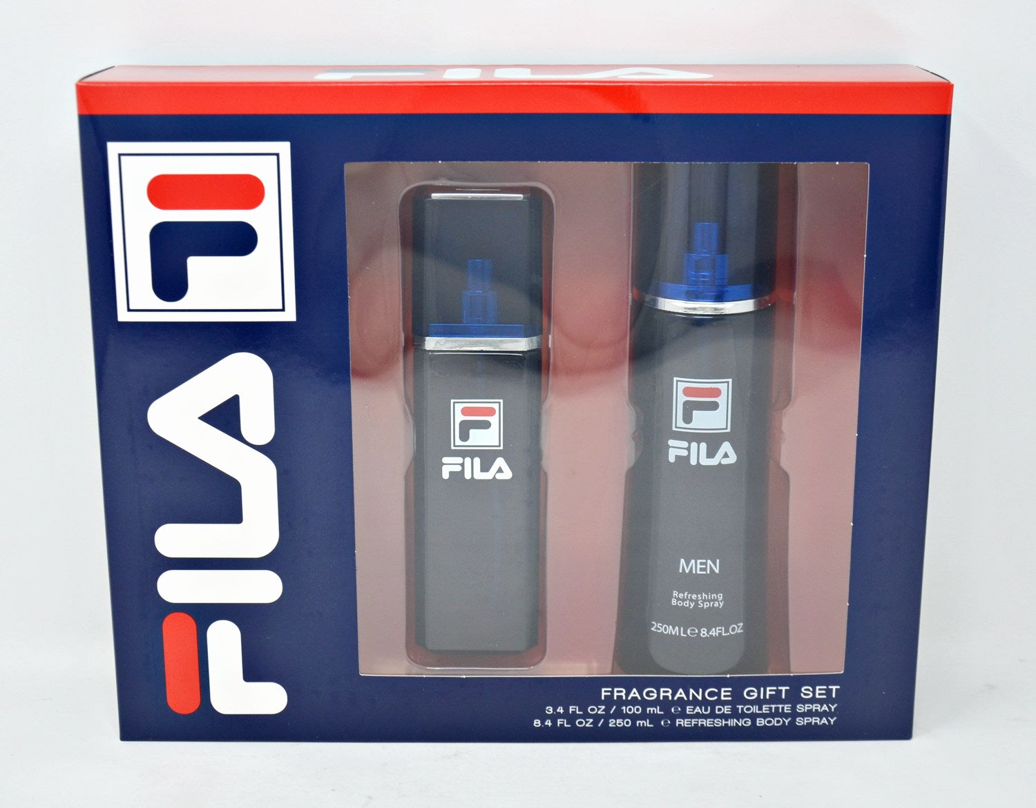 FILA (M)(W/B)2PC SET(3.4oz EDT SP,8.4oz Body SP) – Fragrances Arena