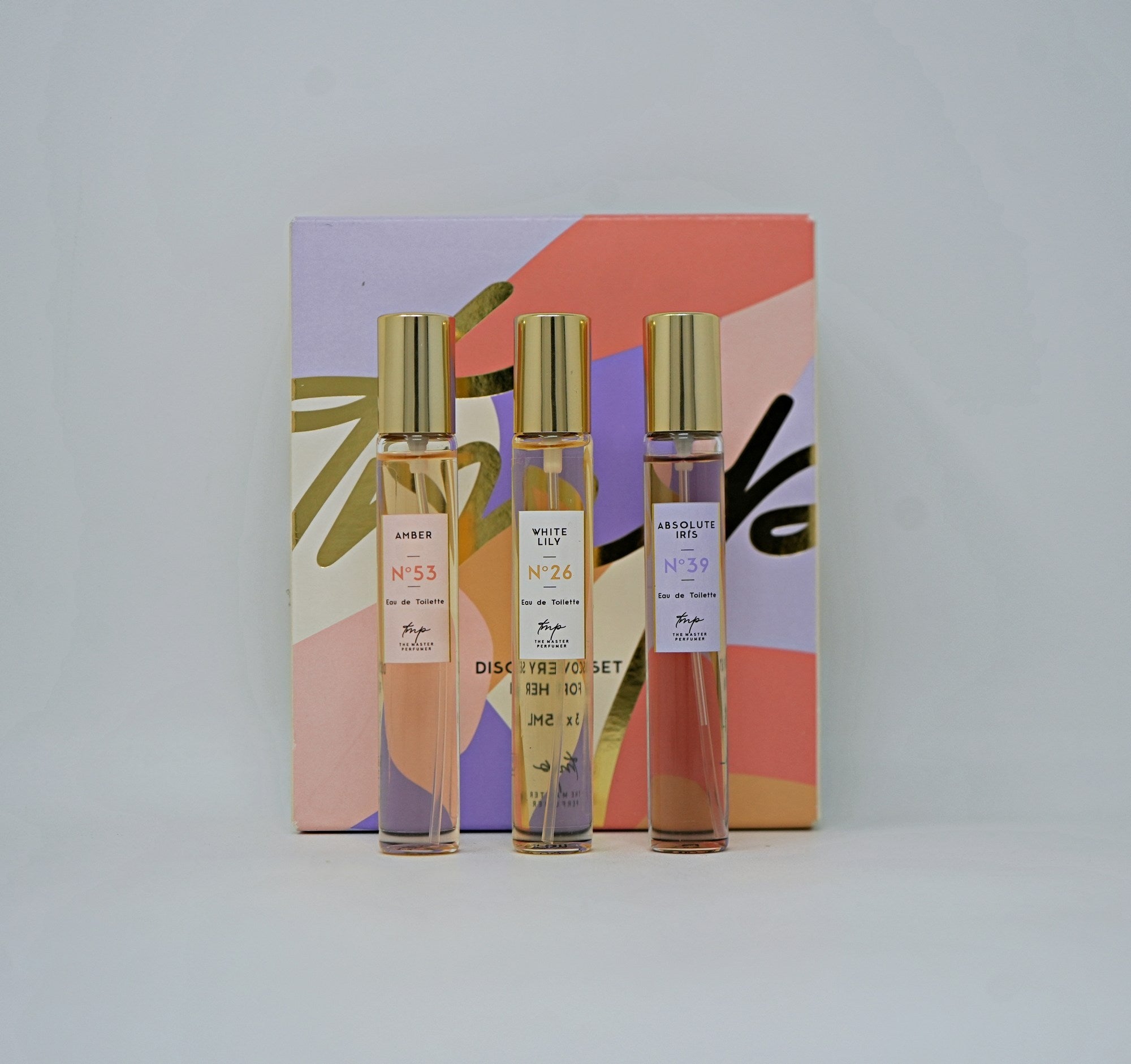 THE MASTER PERFUMER DISCOVERY SET(W)(H/B)3PC SET(3*15ml, N*53, N*39, N ...